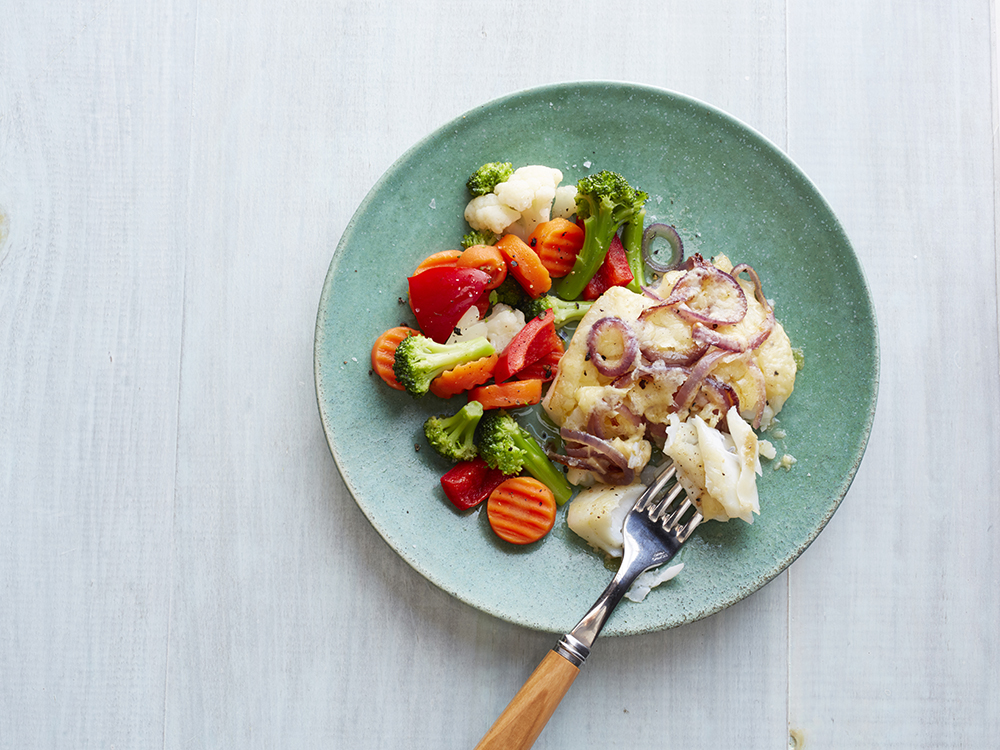 Cod Gratin with Vegetables | Savory