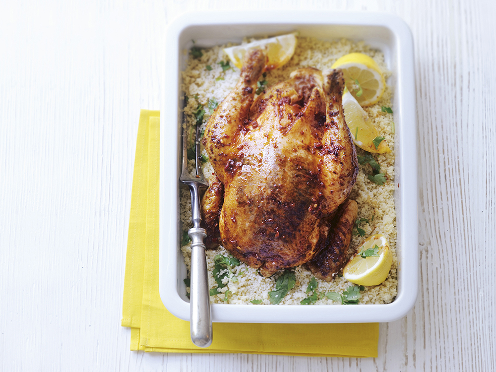 Moroccan Roast Chicken | Savory