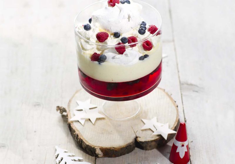 Gingerbread-Berry Trifle | Savory