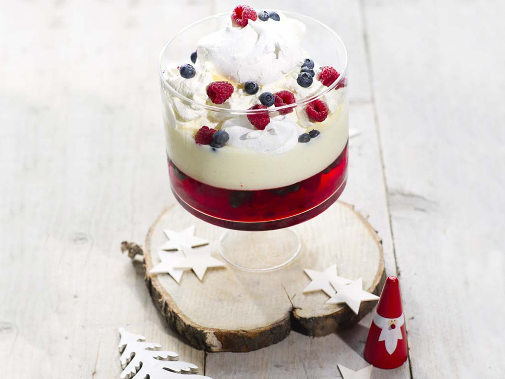 Festive Fruit Trifle | Savory
