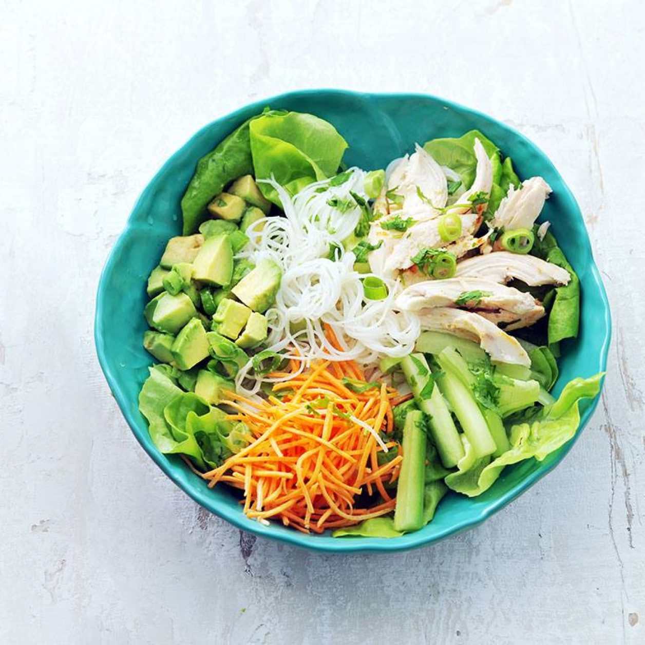 Spring Roll Noodle Bowl | Savory